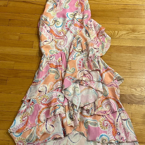 Milly | Dresses | Nwt Milly Asymmetrical Dress With Low Back | Poshmark